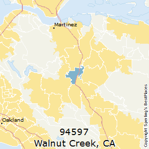 Walnut Creek (zip 94597), CA